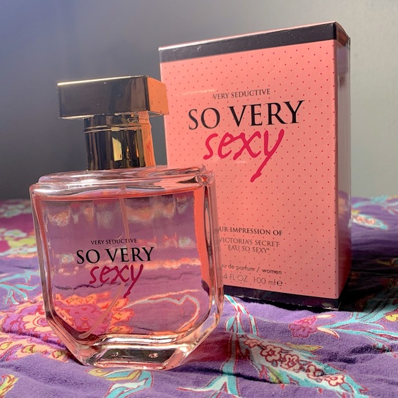 Solo Bath And Body Very Seductive So Very Sexy Impression Perfume 34 Oz New In Box Solo